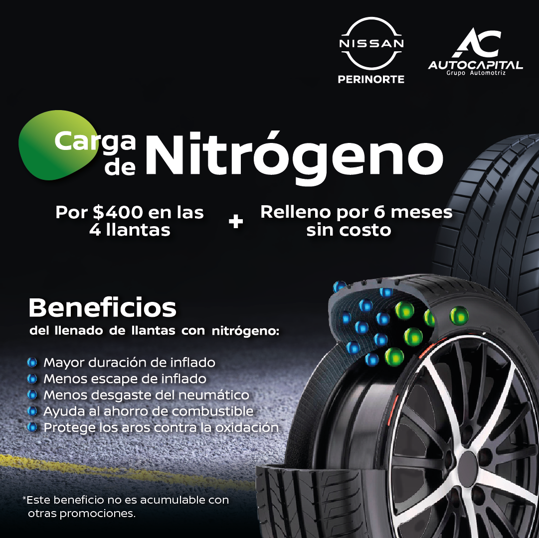 CARGA DE NITRÓGENO | Nissan Perinorte | Cuautitlán Izcalli, México